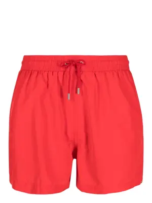 Paul Smith Stripe-detail Swim Shorts - Red