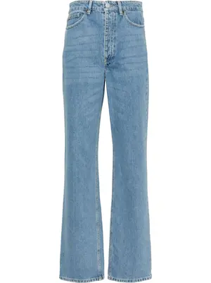 BY MALENE BIRGER Miliumlo Mid-rise Straight-leg Jeans - Blue