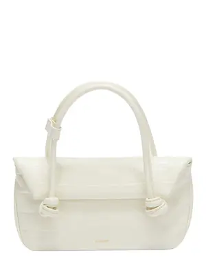 JIL SANDER Small Shoulder Bag - White