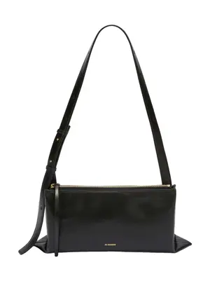 JIL SANDER Small Empire Shoulder Bag - Black