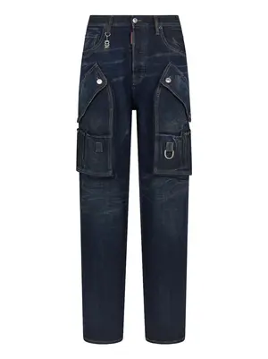Dsquared2 Boston Cargo-pocket Jeans - Blue