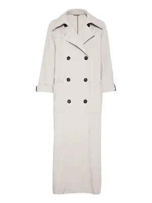BRUNELLO CUCINELLI Brunello Cucinelli Notched-Collar Double-Breasted Coat