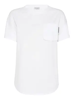 Brunello Cucinelli Crew-neck T-shirt - White