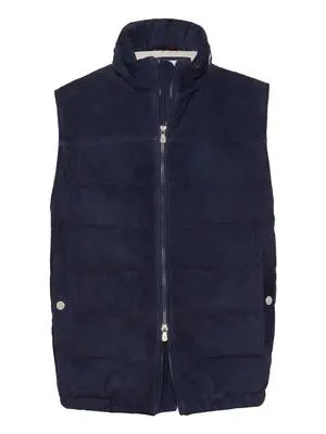 BRUNELLO CUCINELLI High-neck Padded Gilet