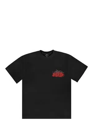 CACTUS JACK BY TRAVIS SCOTT Utopia X Kaws Tee Ii - Black