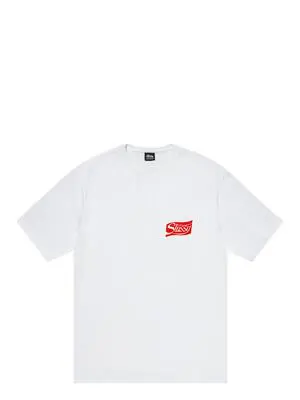 StÜssy Soda Can Tee - White