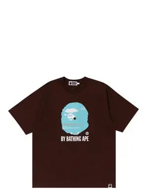 A BATHING APE By Bathing Ape Relaxed Tee 'brown' Brown