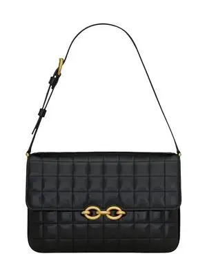Saint Laurent Le Maillon Satchel - Black