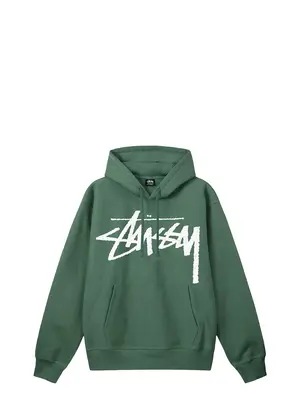 StÜssy Big Stock Hoodie - Green