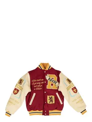 Rhude Le Valley Varsity Jacket Multicolor