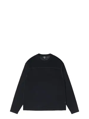 StÜssy Lightweight Football Crew - Black