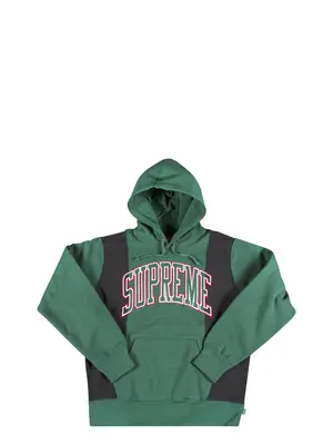 Supreme Supreme Paneled Arc Hooded Sweatshirt Green