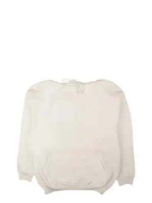Balenciaga Logo Hoodie - White