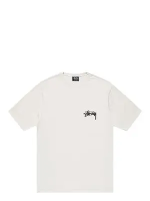 StÜssy How We're Livin' Pigment Dyed Tee 'natural - White