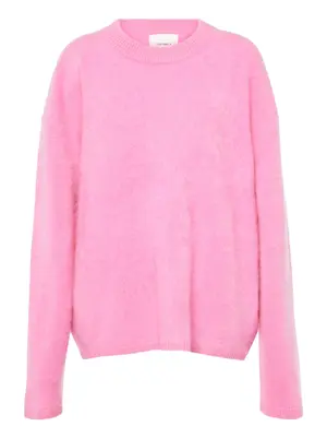 LISA YANG Natalia Oversized Cashmere Sweater - Pink