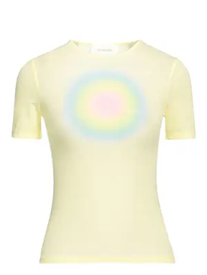 Sportmax Printed T-shirt - Yellow