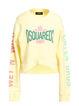 Dsquared2 Fleece Sweatshirt - Yellow