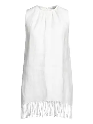 Max Mara Linen Top - White