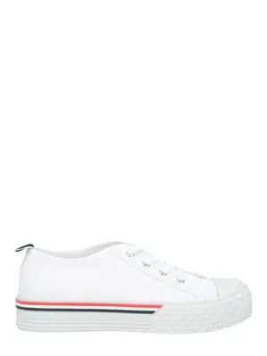 Thom Browne Low-top Canvas Sneakers - White