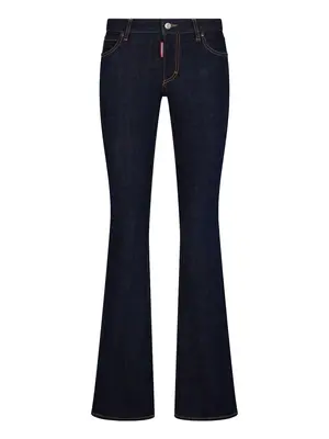 Dsquared2 Twiggy Flared Jeans - Blue