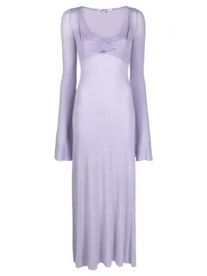 MANURI Nina Maxi Dress - Purple