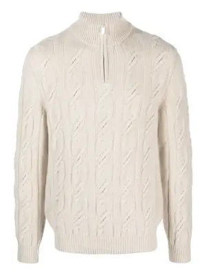 FEDELI Fedeli Chunky-Knit Wool-Blend Jumper