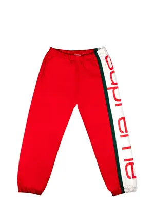 Supreme Supreme Big Logo Sweatpants Red