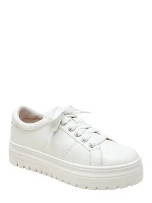 Linea Paolo Linea Paolo Jill Platform Sneakers Eggshell