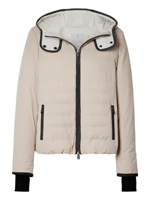 Brunello Cucinelli Hooded Quilted Down Ski Jacket - Neutrals