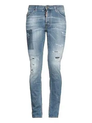 Dsquared2 Jeans In Cotton And Elastane - Blue