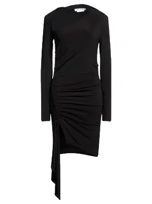 OFF-WHITE™ Mini Asymmetric Dress - Black