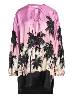 Palm Angels Bow Blouse - Pink