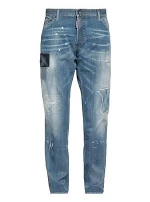 Dsquared2 Jeans In Cotton And Elastane - Blue