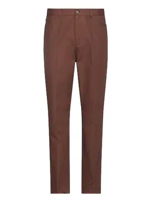Valentino Garavani Cotton Flared Pants Brown