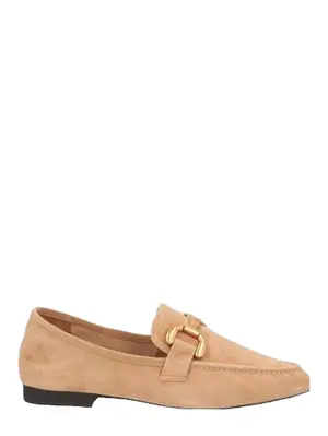 BIBI LOU Leather Loafers - Beige