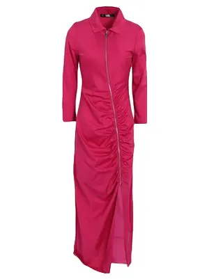 Karl Lagerfeld Jersey Shirt Maxi Dress - Pink