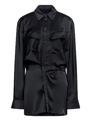 OFF-WHITE™ Satin Shirt - Black