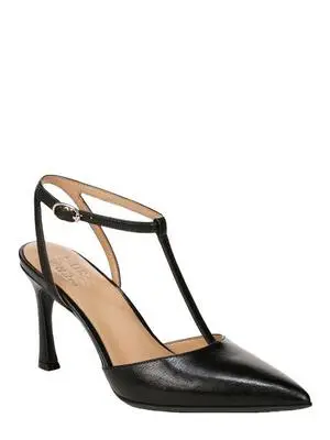 Naturalizer Naturalizer Astrid Pointed Toe Pumps Black Leather