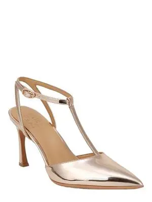 Naturalizer Naturalizer Astrid Pointed Toe Pumps Rose Gold Faux Leather