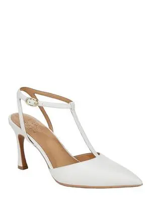 Naturalizer Naturalizer Astrid Pointed Toe Pumps White Leather
