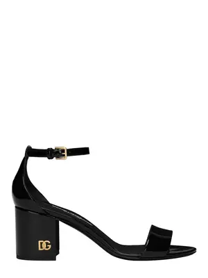 Dolce & Gabbana 60mm Keira Sandals - Black