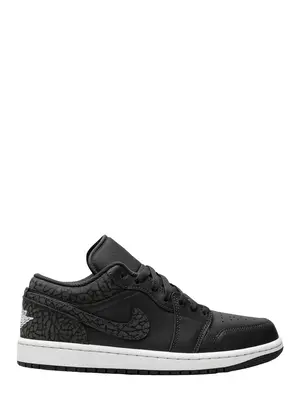 JORDAN Air 1 Low Elephant Sneakers - Black