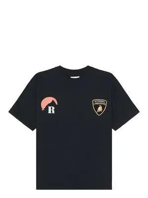 Rhude Lamborghini Moonlight Tee - Black
