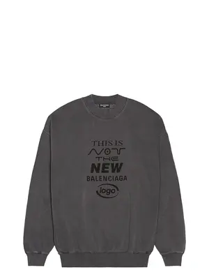 Balenciaga Crewneck - Black
