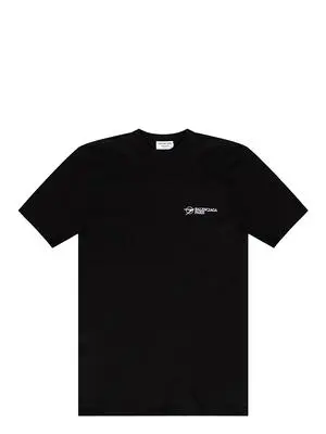 Balenciaga Paris T-shirt - Black