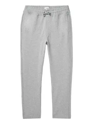 Mr P. Tapered Cotton-jersey Sweatpants - Gray