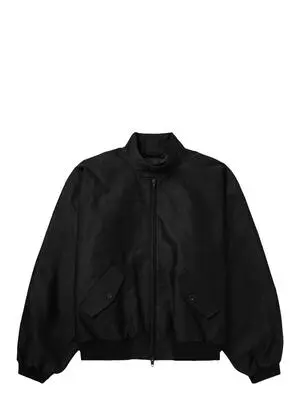 Balenciaga Oversized Harrington Jacket - Black