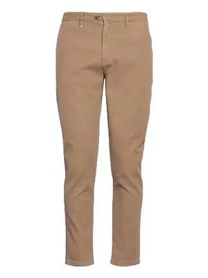 BERNA Tapered Leg Casual Pants Beige