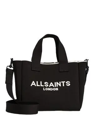 ALLSAINTS AllSaints Mini Izzy Recycled Polyester Tote Black