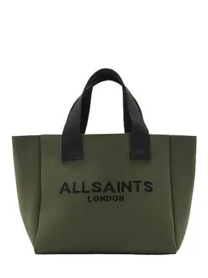ALLSAINTS AllSaints Mini Izzy Recycled Polyester Tote Olive Green